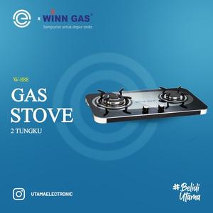 Jual WINN GAS Kompor Gas Kaca 2 Tungku W-888 - Kota Bandung - Dahlann hermawann syahh | Tokopedia
