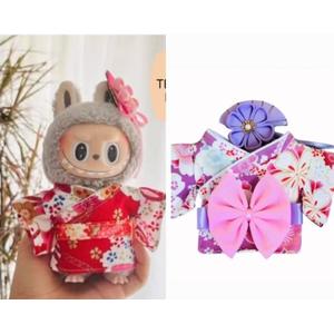 Jual READY BAJU BONEKA LABUBU//BAJU KIMONO VIRAL/AKSESORIES BAJU FOR ...