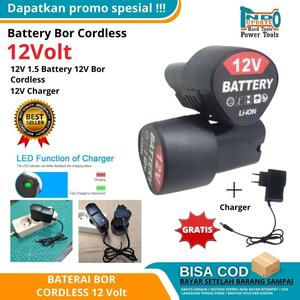 Jual Casan 12v Cocok Semua Jenis Mesin Bor Cordless Tangan Listrik ...