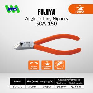 Jual Tang Potong FUJIYA 50A-150 Angle Cutting Nippers Japan 150mm 6 In ...