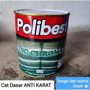Jual Polibest Zinc Chromate Cat Dasar Anti Karat Baja Ringan Besi Kayu ...