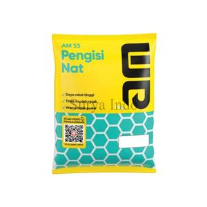 Jual PENGISI NAT KERAMIK 1 KG AM 53 PUTIH SEMEN TEGEL TILE GROUT ...