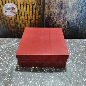 Jual Box nasi/kotak makan/Dus catering 20x20x7cm Tebal 400gram merah ...