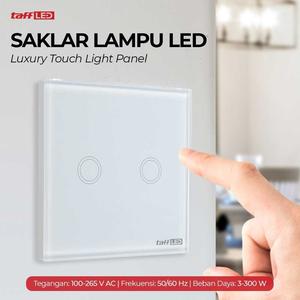 Jual Saklar Lampu Rumah LED 1 2 3 Tombol Model Touchscreen Layar Sentuh ...