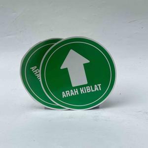 Jual Stiker Arah Kiblat, Sticker untuk Masjid, Sticker Penunjuk Arah ...