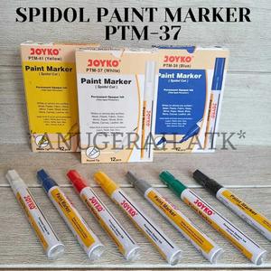 Jual Spidol / Sepidol Ban Cat Paint Marker PTM Joyko Original - PTM ...