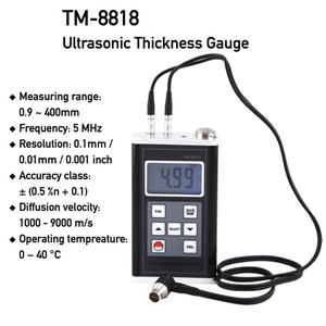 Jual TM-8818 Ultrasonic Thickness Gauge / Test Ketebalan TM8818 ...