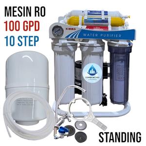 Jual MESIN RO 100 GPD 10 STEP / REVERSE OSMOSIS 100 GPD 10 STEP ...