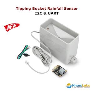 Jual NEW STOK/ Gravity Tipping Bucket Rainfall Sensor - I2C & UART ...
