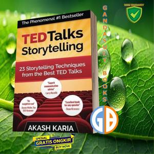Jual TED Talks Storytelling: 23 Storytelling Techniques from the Best ...