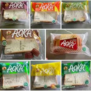 Jual Enak!!!! 1 DUS AOKA ROTI PANGGANG / ROTI GULUNG ALL VARIAN RASA ...