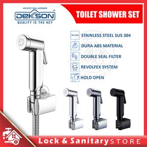 Jual JET SHOWER SET DEKKSON JSS 8102 CP GM MB Complete Hose 120 Cm ...