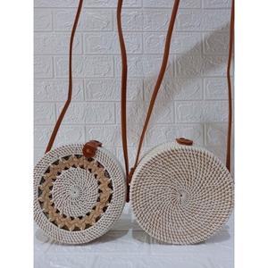 Jual Tas Rotan Anyaman Khas Bali Bentuk Kendi Bulat Cantik Mewah ...