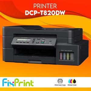 Jual Printer DCP-T820DW InkTank All-In-One WiFi ADF Print Scan Copy DCP ...
