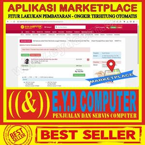Jual SOURCE CODE APLIKASI MARKETPLACE BUKAJUALBELI TOKO ONLINE MULTI SELLER MULTI BUYER FITUR ...