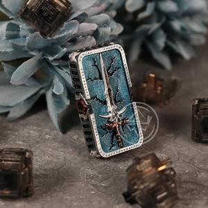 Jual World Of Warcraft artisan keycaps Frostmourne keycaps shadowmourne ...