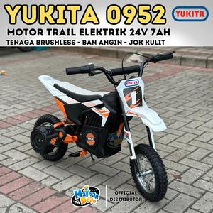 Jual Mainan Motor Aki Anak Mini Trail Yukita 0952 Elektrik X-Trail BAN ...