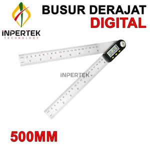 Jual Busur Derajat Digital 0-500 Penggaris Sudut Digital Protractor ...