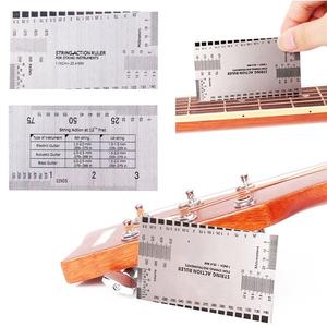 Jual Fritz Ruler Alat Ukur Senar Gitar Penggaris String Besi Stainless ...