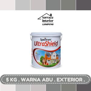 Jual Cat Tembok Spectrum Ultrashield Warna Abu 5 Kg - Grey Matters ...