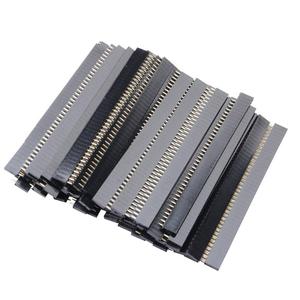 Jual New 100PCS 1X40 PIN Single Row Straight Female PIN Header 2.54MM ...