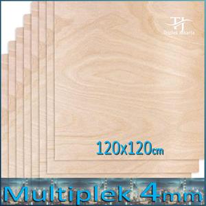 Jual Multiplek Triplek 4mm Full Ukuran 120x120 cm ( 4 mm | 120x120cm ...