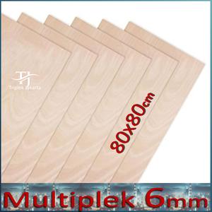 Jual Multiplek Triplek 6mm Full Ukuran 80x80 cm ( 6 mm | 80x80cm | 80 x ...