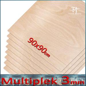 Jual Multiplek Triplek 3mm Full Ukuran 90x90 cm ( 3 mm | 90x90cm | 90 x ...