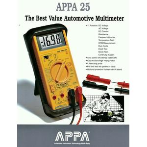 Jual APPA 25 Automotive Multimeter Alat Ukur Digital Untuk Otomotif ...