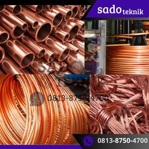 Jual TEMBAGA as tembaga grounding rod 16mm x 3000mm import Grounding ...