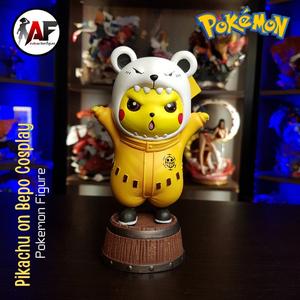 Jual Action Figure Pokemon Pikachu on Bepo Costume Cosplay One Piece ...