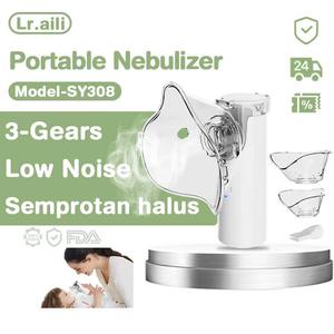 Jual Lr.aili Nebulizer Portable Mesh Alat Uap Bantu Pernafasan Asma ...