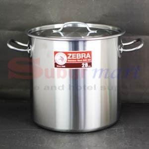 Jual Panci masak stainless steel/ Stock pot Zebra Thailand 28 cm ...