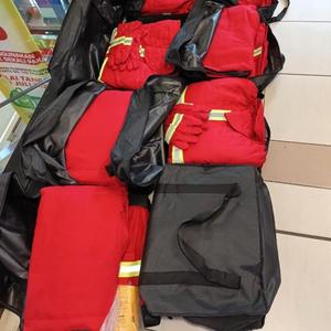 Jual Baju Pemadam Kebakaran / Fireman Suit Merah Free Tas Pemadam Best ...