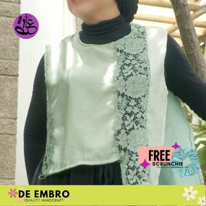 Jual Vest rompi Brokat Tali Premium Korean Style Rompi Motif brokat ...