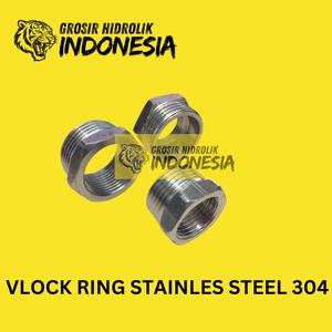 Jual 3/8'' x 1/4'' Vlock Ring / Vlock Ring Stainless Steel Male 3/8'' x ...