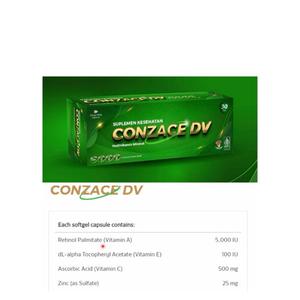 Jual CONZACE DV suplemen kesehatan - 1 box isi 30 - Kota Tangerang ...