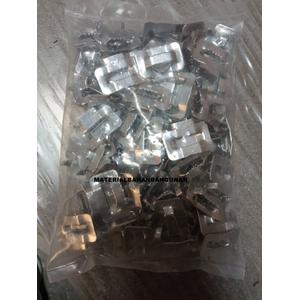 Jual Klem Sabuk Plat Stainless 19 mm Pengikat Peti Tali Straps Perpack ...
