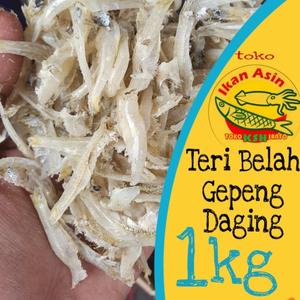 Jual SiapKirim- ikan asin Teri belah gepeng,daging-1kg - Jakarta ...