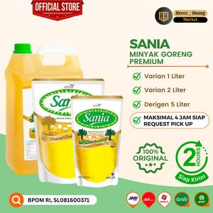 Jual SANIA MINYAK GORENG SANIA 2 LITER, SANIA 1 LITER, DAN MINYAK ...
