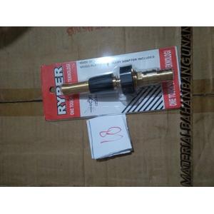 Jual sambungan selang air siram tanaman cuci mobil semprot kuningan ryber semprotan air brass ...