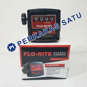 Jual FLOW METER 1" X 4 DIGIT FLORITE FLO-RITE FLO RITE FUEL METER ALAT ...