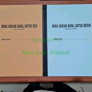 Jual Log book engine & deck #buku untuk kapal #buku untuk mesin - Kab ...