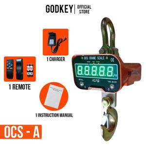 Jual OCS- P / A 3T Timbangan Gantung Digital Kapasitas 3TON Elektronik Best - Kota Bandung ...