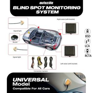 Jual Blind Spot Monitoring System Sensor Monitor Titik Buta Mobil ...