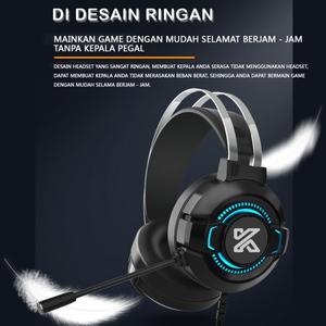 Jual HEADSET GAMING KOMIC HG-K602-RGB BREATHING PC/MOBILE GRATIS ...
