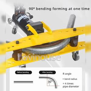 Jual Alat Bengkok Besi Alat Bending Pipa Hidrolik Manual 22-60mm Besi ...