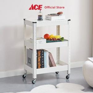 Promo Ace Stora Kenta Rak Troli 3 Tingkat - Putih Tempat Penyimpanan ...
