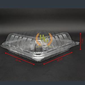 Jual Mika Kue Bolu Kotak Mika Kotak Besar Mika BX 18cm Tempat Kue ...