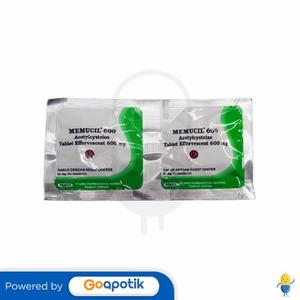 Jual MEMUCIL 600 MG STRIP 2 TABLET EEFERVESCENT - Kota Medan - Apotek ...